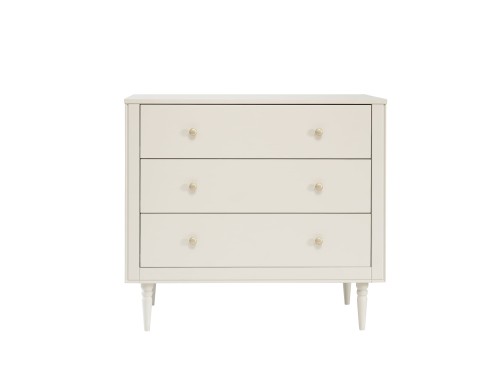 Komoda dziecięca z szufladami Petite - szampański, szer. 100 cm BAHOME ...